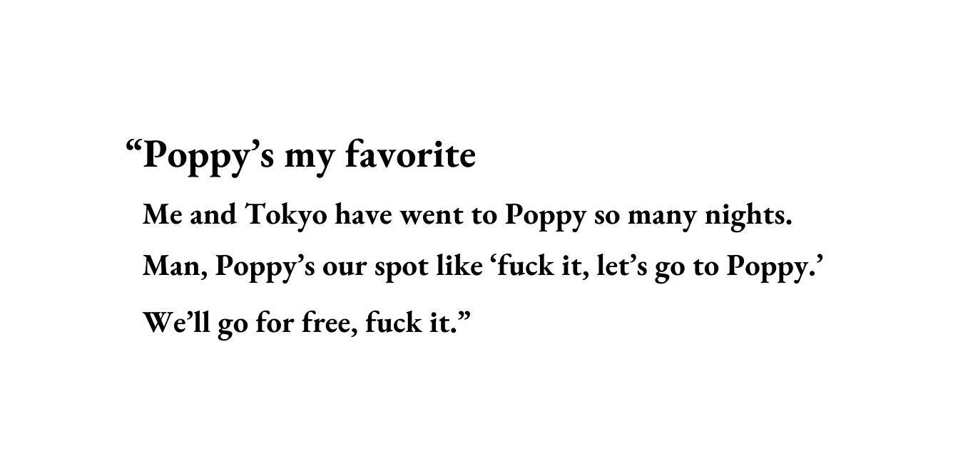 24Hrs Explains Why Poppy Is His Favorite Venue In Los Angeles