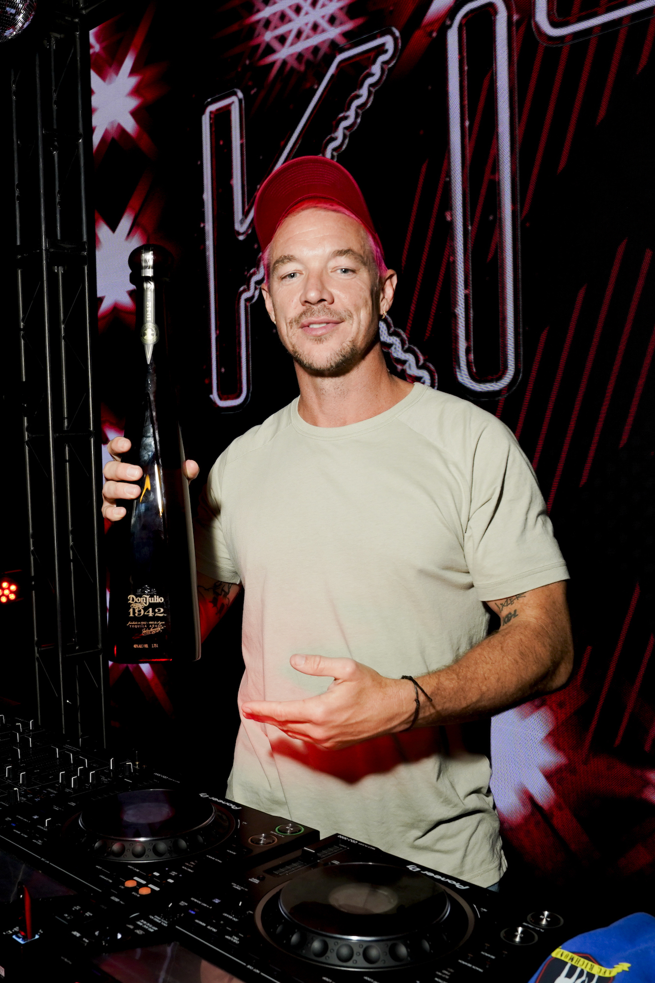Diplo Brings The Vibes To Barry's Anniversary Party In Hollywood