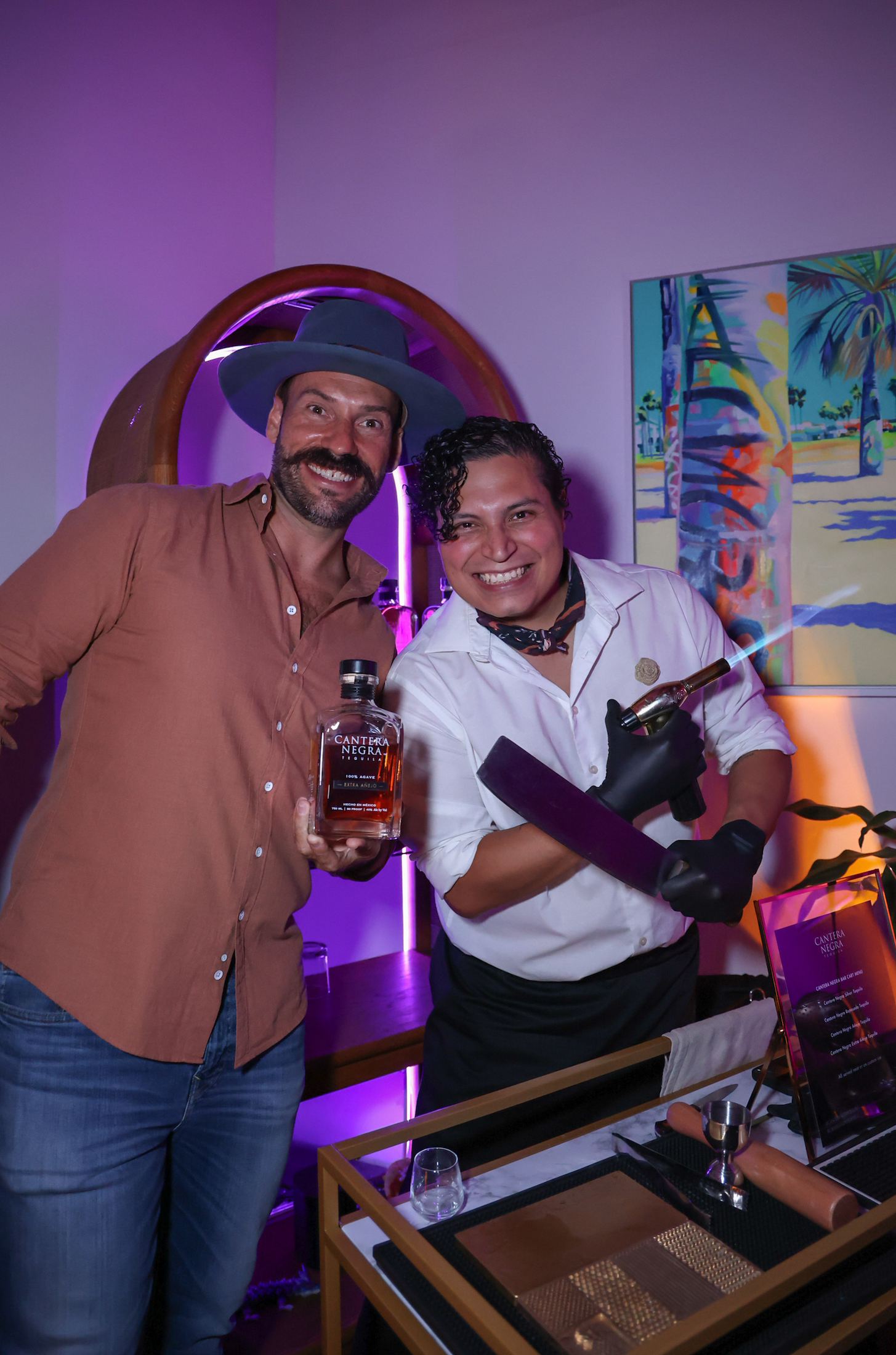 Celebrating Cantera Negra Tequila At Create Studios