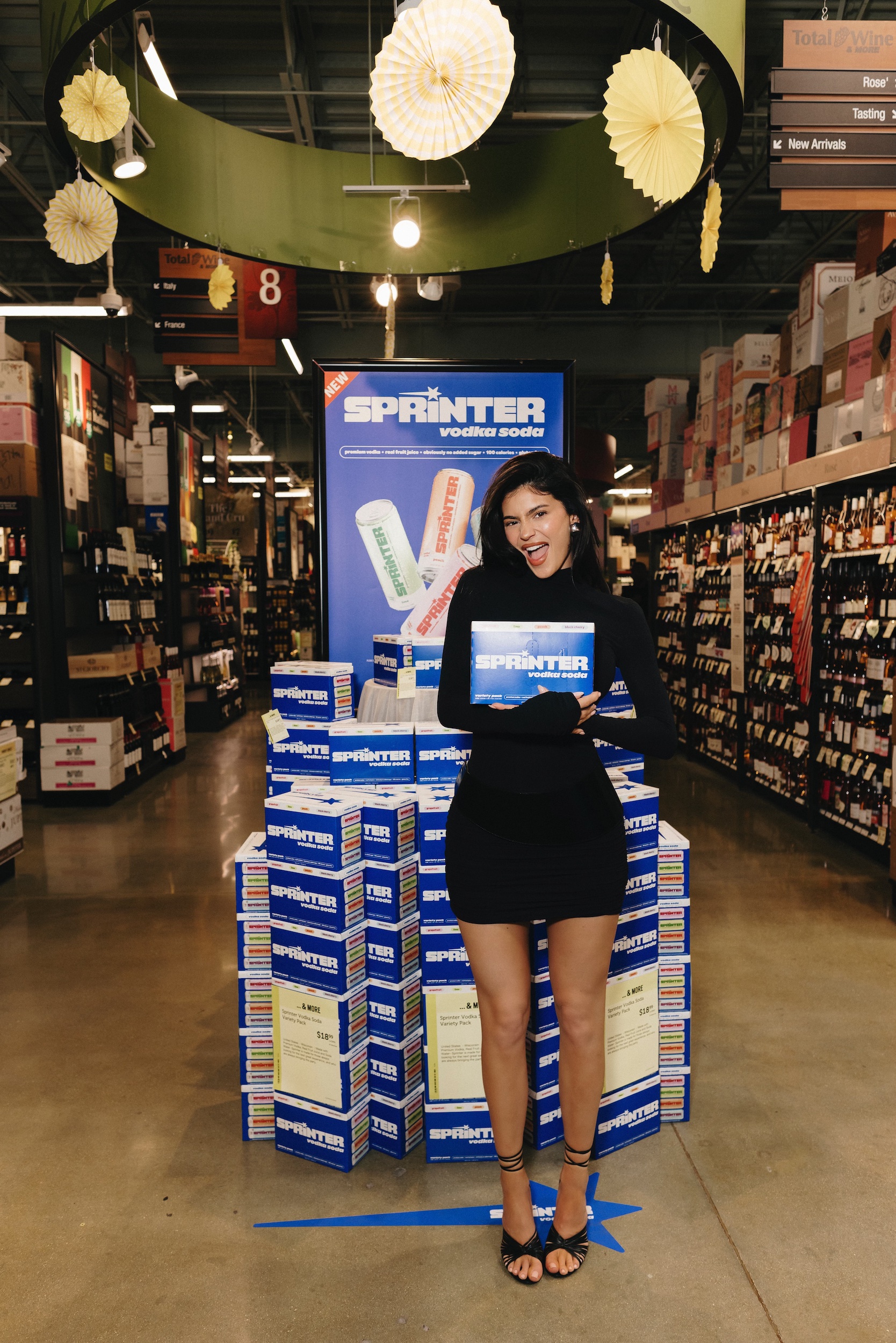 Kylie Jenner Releases Canned Vodka Soda, Sprinter