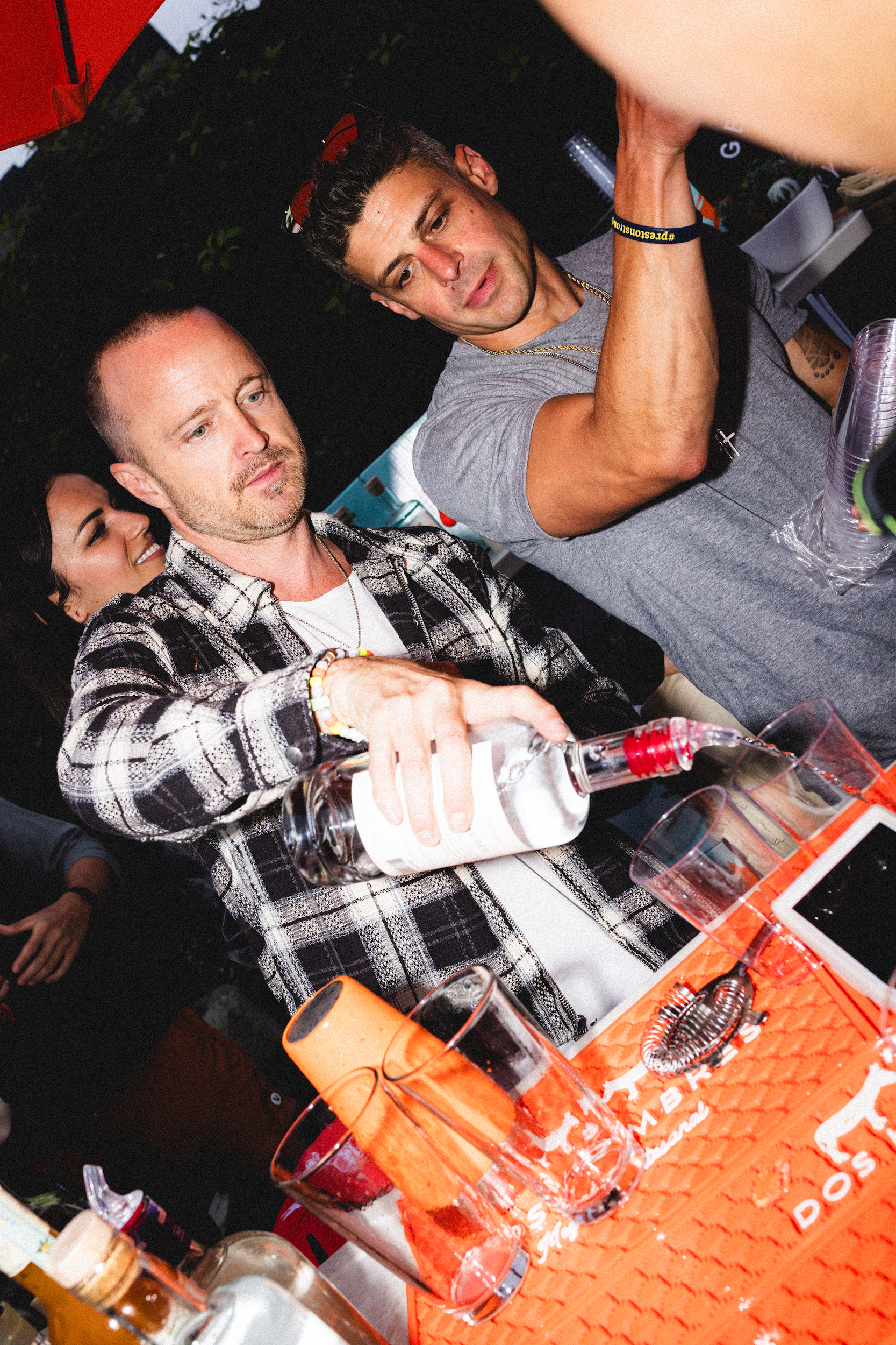 Jason Momoa & Aaron Paul Kick Off Night Market At The Bungalow