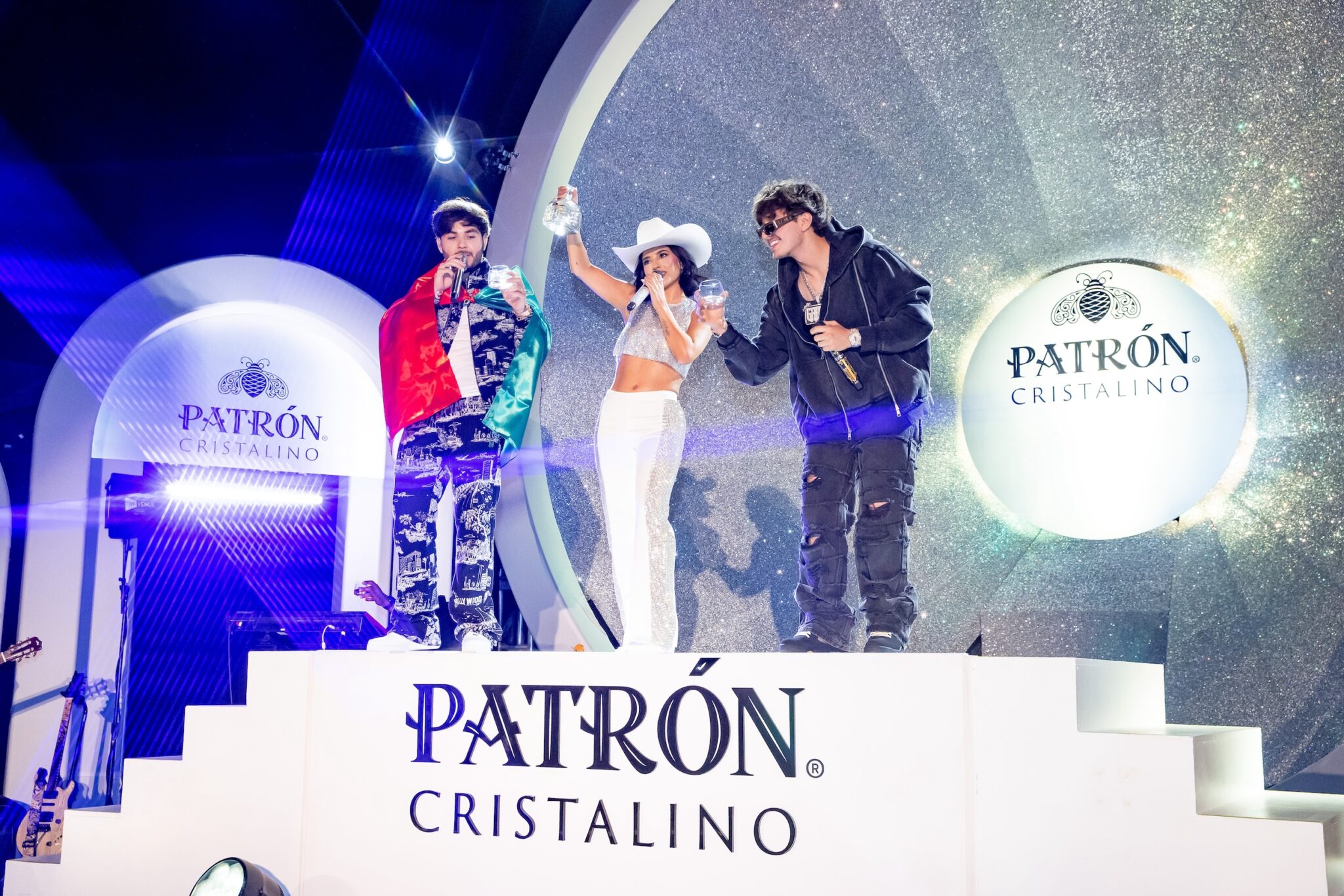 Inside The PATRÓN CRISTALINO Launch With Becky G & More